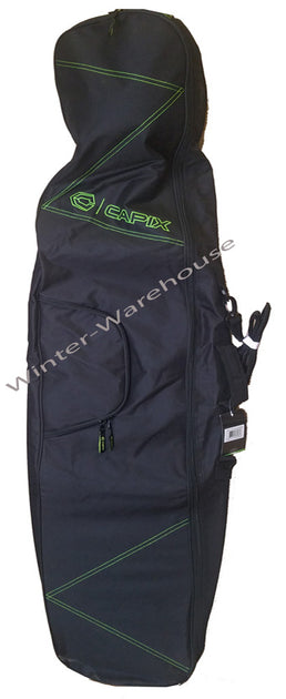 Capix Board Bag Wakeboard Wakeskate Water Skis Black Semi Padded w/ Sh ...