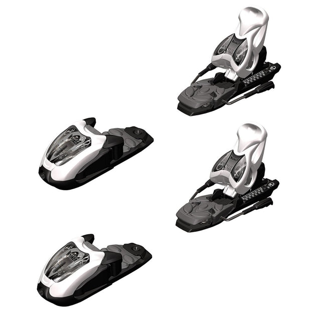 Marker M Tech 7.0 RTL Ski Bindings with Brakes White Black DIN 2.0-7.0 ...